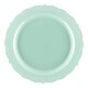 Vintage Rim Round Disposable Plastic Plate Packs - Party Supplies - Bed ...