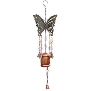 Decorative Sangeet Butterfly Bell, Patina & Copper - Bed Bath & Beyond ...