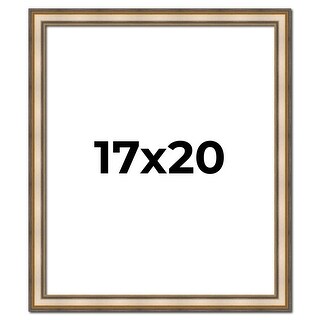 17x20 Frame Gold Solid Wood Shadow Box Width 1.5 Inches | Interior ...