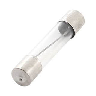 AC 250V 12A Cylinder Shaped Fast Blow Glass Fuse Tube 6mm x 30mm - Bed ...