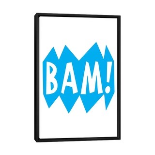 iCanvas "BAM Blue" by Pixy Paper Framed - Bed Bath & Beyond - 37114930