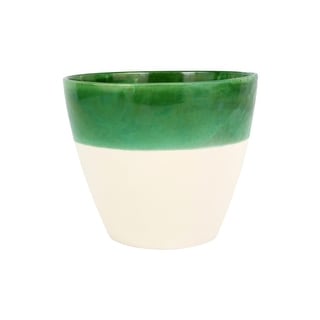 Viva Garden Green Reactive Large Cachepot - Bed Bath & Beyond - 43157470