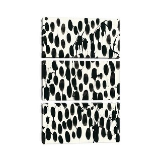 iCanvas "Invariable I" by June Erica Vess 3-Piece Canvas Wall Art Set ...