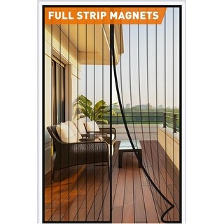 Magnetic Screen Door with Full Strip Magnets - Bed Bath & Beyond - 40590925