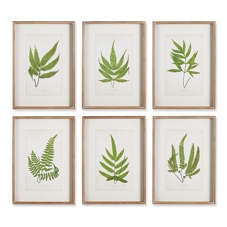 Forest Greenery Prints, Set Of 6 - Bed Bath & Beyond - 37631727