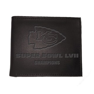 Wallet, Bi-Fold, SB57, Champions, Black, Kansas City Chiefs - Bed Bath ...