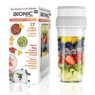 Bionic Blade Personal Sized 26 Oz Blender, Cordless Recharegable ...