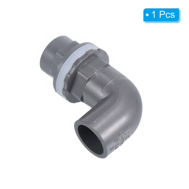 20mm Elbow Water Tank Pipe Connector, Coupling Fitting Adapter Gray ...