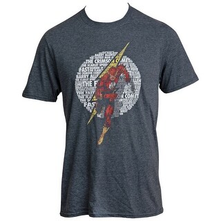 Dc Comics The Flash Nickname Character TShirt - Bed Bath & Beyond ...