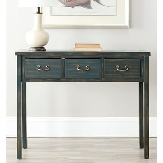 SAFAVIEH Cindy Teal Console Table - Bed Bath & Beyond - 7634068
