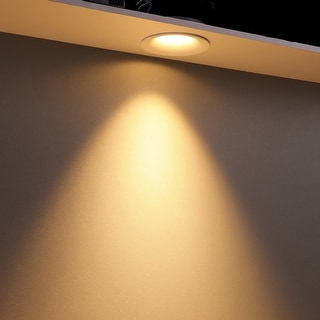 LED 5CCT 3-inch Recessed Lights, Deep Anti-glare, Narrow Frame - 2pack ...