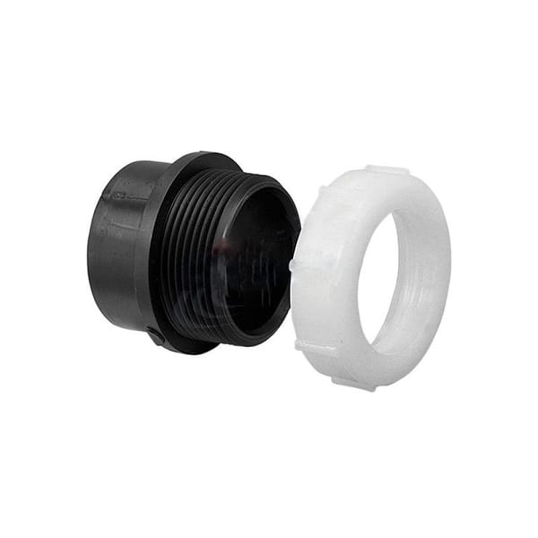 1.5 in. x 1.25 in. Round ABS Male Slip Joint Adapter - Bed Bath ...