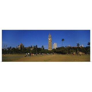 Group of people in the field, Oval Maidan, Mumbai, Maharashtra, India ...