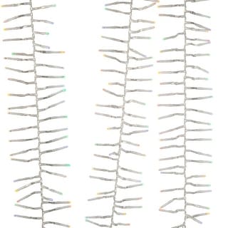 1000-Count Multicolor LED Lighted Christmas Cluster Garland, 32.75ft ...