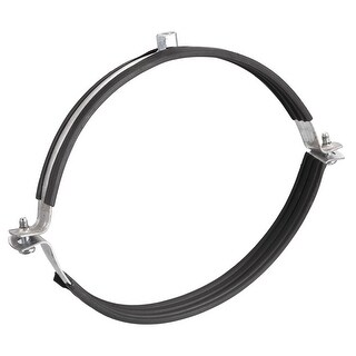 M10 Rigid Pipe Strap Clamps, Pipe Bracket Tube Clip Carbon Steel - Bed ...