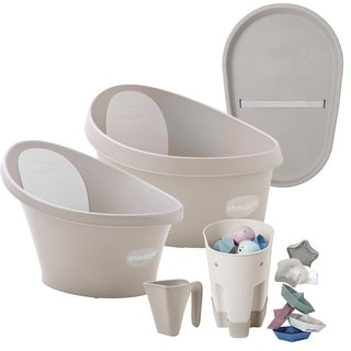 Shnuggle Toddler & Baby Bath Bundle with Accessories & Changing Mat ...