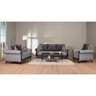 Beyogli 4 - Piece Living Room Set Cushion Back - Bed Bath & Beyond ...