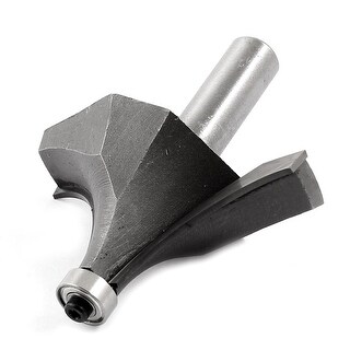 Unique Bargains Straight Shank 1/2 x 2 1/2 Metallic Round Over Beading ...