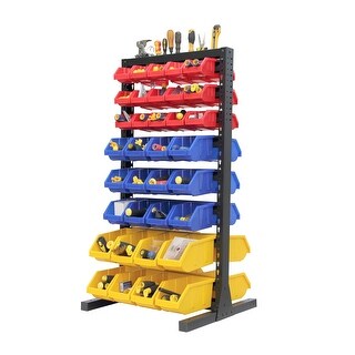 King's Rack Hanging Bin Rack Storage System Heavy Duty Steel Rack ...