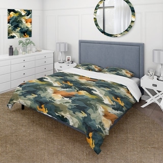 Designart "Artistic Concealment " modern bedding covert set with 2 ...