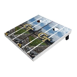 Georgia Tech Yellow Jackets Stadium Long Strip Themed Cornhole Boards ...