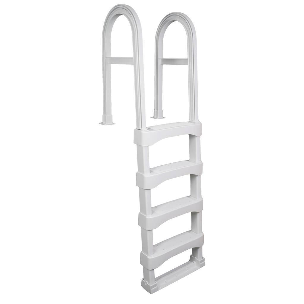 Blue Wave Snap-Lock Deck Ladder for Above-Ground Pools - Overstock ...