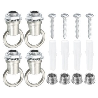 37mmx21mm Ceiling Hook, 4 Pack Screw Hooks Light Fixtures Accessory ...