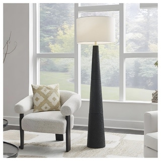 Signature Design by Ashley Hallburg Black Floor Lamp - 21.25" W x 21.25 ...