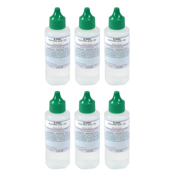 Taylor Swimming Pool Spa Water Test Kit 2Oz Refill Bottle (6 Pack) - 0. ...