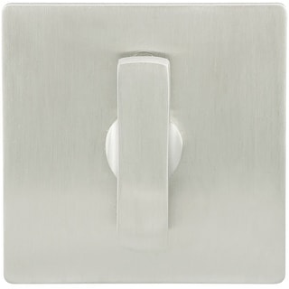 INOX Privacy Lock for Sliding Barn Door with TT14 Thumbturn, Square ...