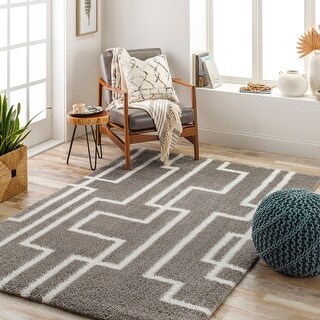 Livabliss Cloudy Mod Graphic Plush Area Rug - Bed Bath & Beyond - 36305017