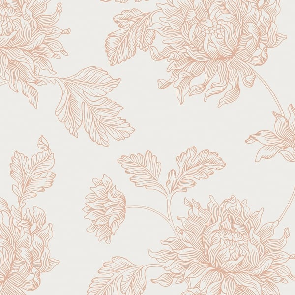 Laura Ashley Stratton Plaster Pink Wallpaper - On Sale - Bed Bath ...