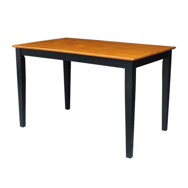 International Concepts 30" x 48" Dining table with 4 X-back Chairs ...