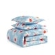 Marimekko Rakastaa Ei Rakasta Cotton Blue Duvet Cover Set - Bed Bath ...
