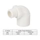 Water Pipe Elbow Fitting Male Thread Tube Connector Adapters 3Pcs ...
