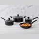 Basic Essentials 7 piece Aluminum Cookware Set - Bed Bath & Beyond ...