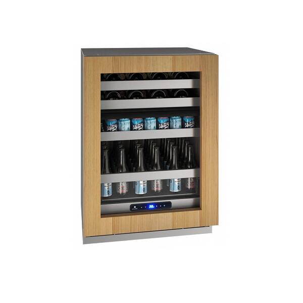 Beverage Center 24 in Dual Zone Reversible Hinge Integrated Frame 115v ...