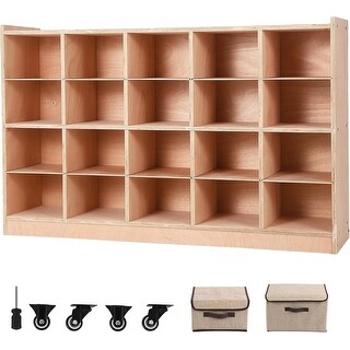 Mobile Storage Cabinet with 5 Anti-Flip Fittings - Bed Bath & Beyond ...