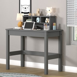 Logan Gray Finish Writing Desk - Bed Bath & Beyond - 42738798