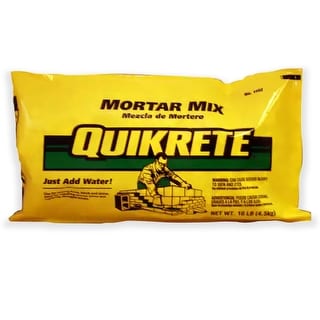 QUIKRETE Mortar Mix for Laying Brick, Concrete Masonry Units, and Stone ...