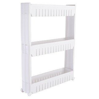 Simplify 3 Tier Slim Slide Out Storage Cart - Bed Bath & Beyond - 39862022