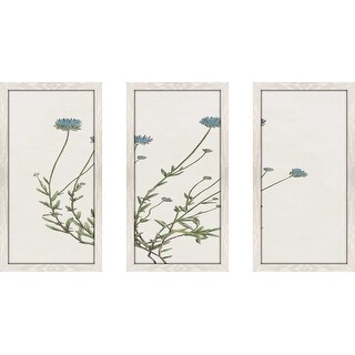 "Blue Wispy I" by Kelly Donovan 3 Piece Print on Acrylic - Bed Bath ...