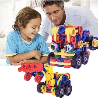 Novelty Design DIY 3D Building Blocks Vehicle Sets Favors - 17.3*14.6*2 ...