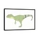 iCanvas "Allosaurus Pencil Drawing With Digital Color" by Alice Turner ...