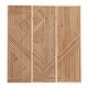 Lorelyn Square Farmhouse Wood Panel Wall Art Set - 43.5"H x 13.5"W x 1. ...