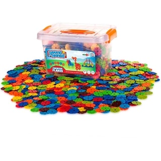 Creative Kids Flakes Piece Interlocking Plastic Disc Set For Kids - Bed ...