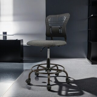 Ergonomic Tall Standing Adjustable Foot Ring Office Drafting Chair ...