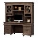 Carson Credenza, Wood Office Desk, Writing Table, Gray - Bed Bath ...