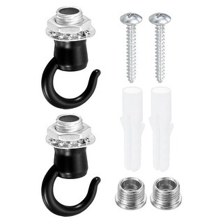 37mmx23mm Ceiling Hook, 2 Pack Screw Hooks Light Fixtures Accessory ...