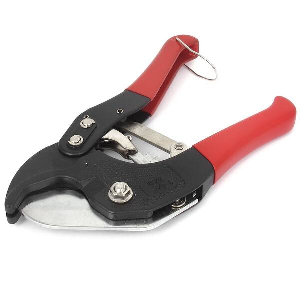 Unique Bargains Black Red Plastic Coated Handle Metal Locked Plier PVC ...